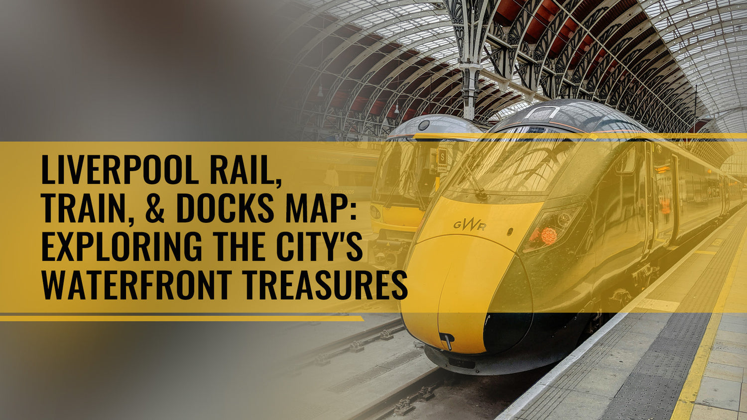 Liverpool Rail, Train & Docks Map