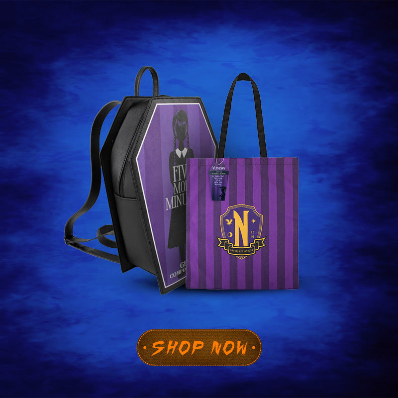 Wednesday Addams Bags | Official Licensed Products