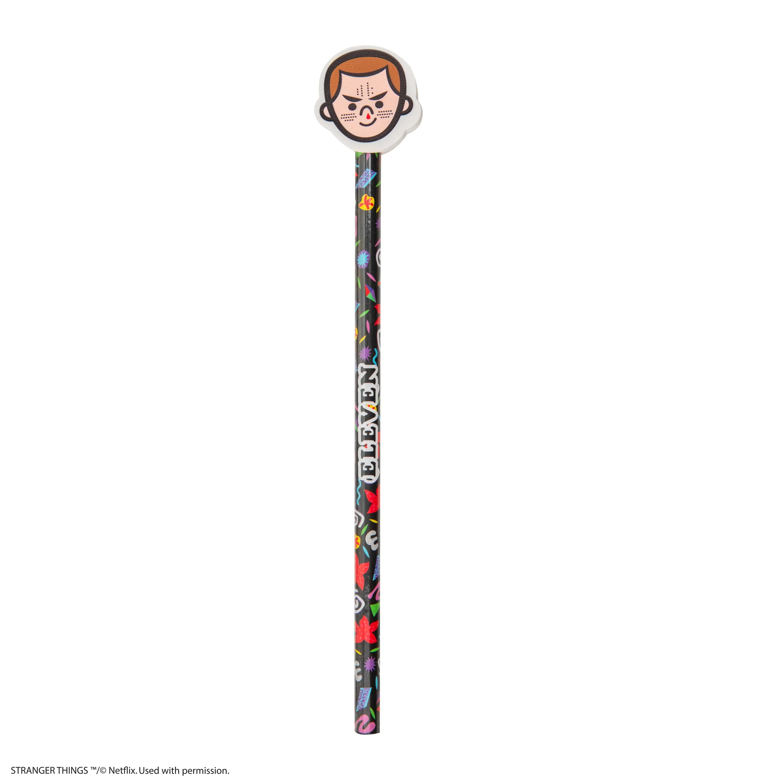 Stranger Things Pencil with Rubber - Eleven