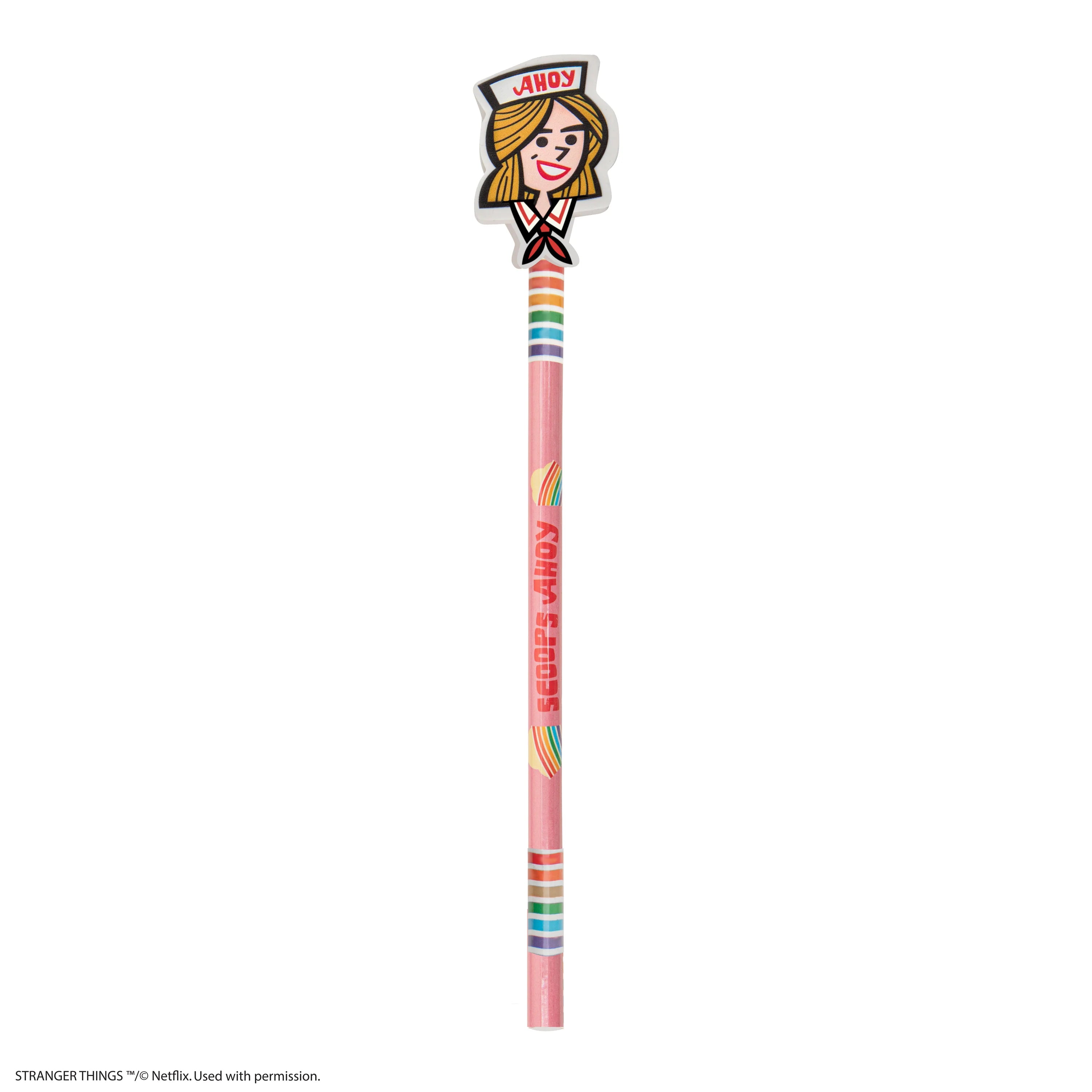 Stranger Things Pencil with Rubber - Robin