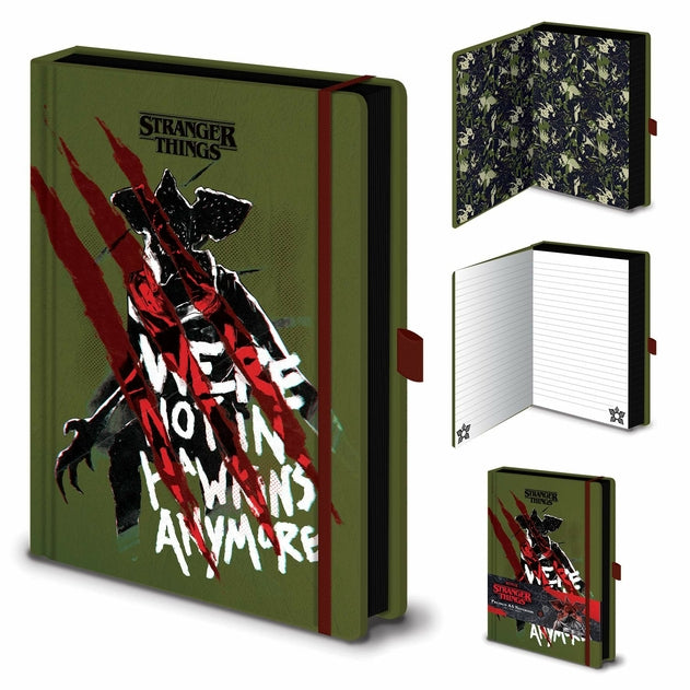 Stranger Things A5 Premium Notebooks - House of Spells