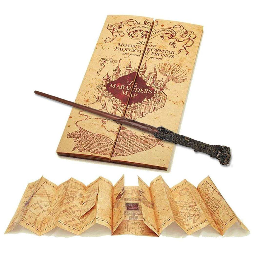 Harry Potter's Wand & Marauder's Map