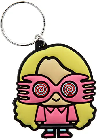 Luna Lovegood Rubber Keyring from House of Spells
