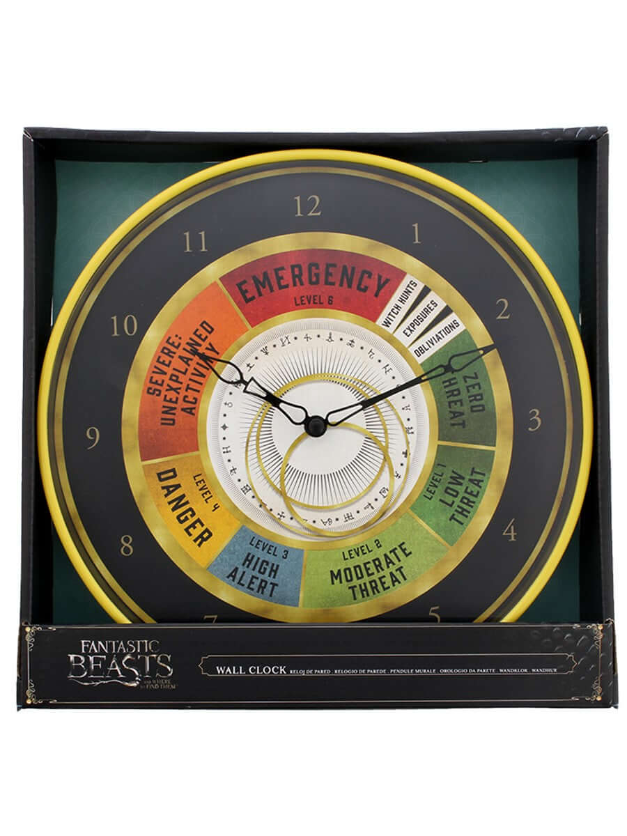 Wizarding World Emergency Wall Clock | Fantastic Beasts