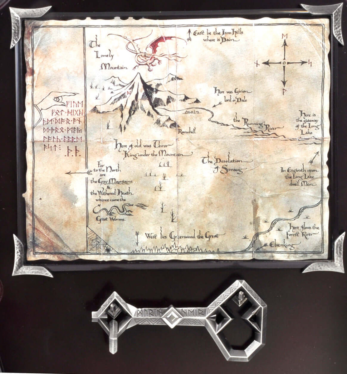 Thorin’s Large Map & Key from House of Spells